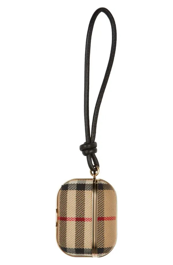 Burberry Airpods Pro Check Case - Archive Beige | Editorialist